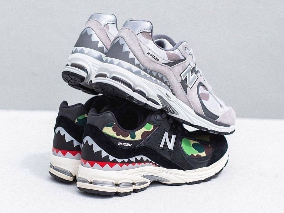 BAPE x New Balance 2002R「高清美圖」完整露出，摧殘錢包的爆款聯名你凍未條了嗎？ - JUKSY 街星
