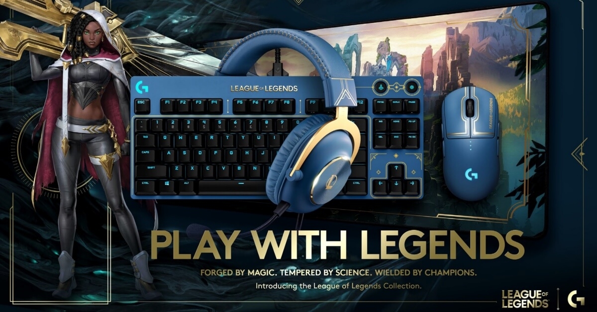 全球熱血震撼！Logitech G 攜手《英雄聯盟》史上首次合作完整IP聯名商品 - JUKSY 街星