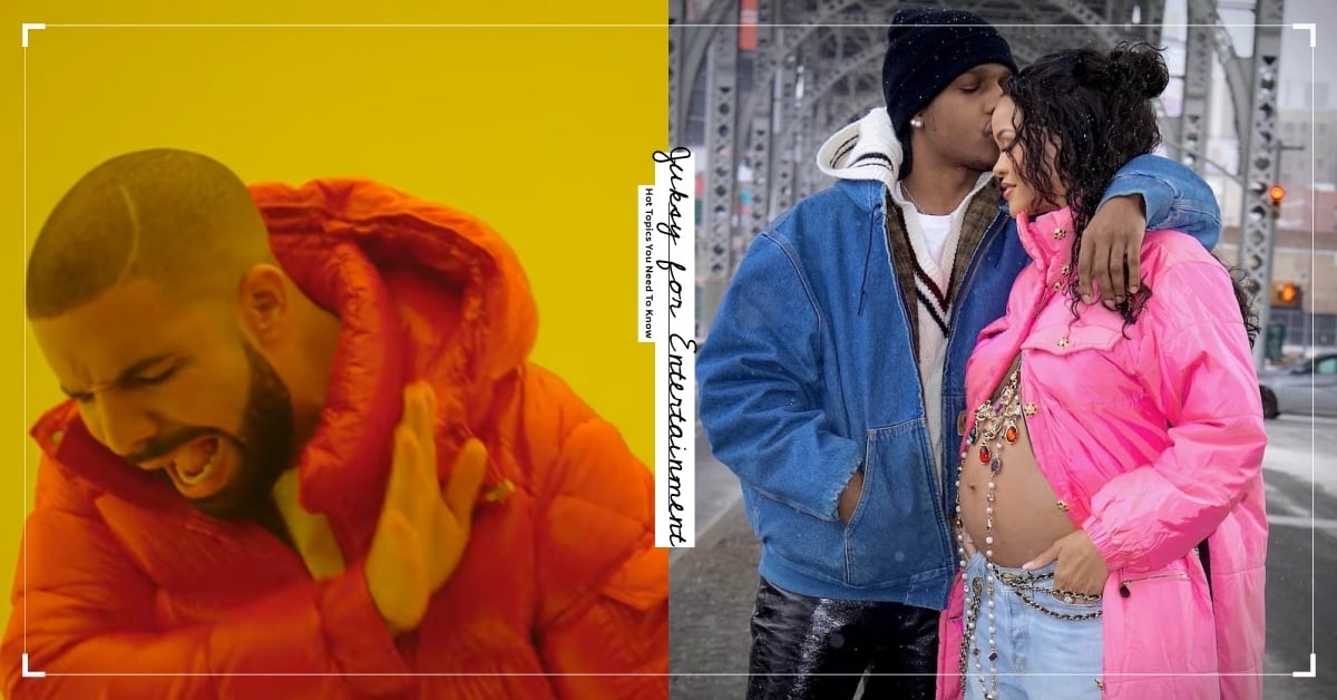 Rihanna 和 A$AP Rocky 甜蜜曬孕肚照，卻被前緋聞男友 Drake 退追兩人 IG 帳號！ - JUKSY 街星