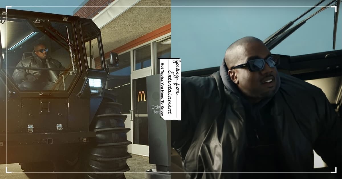 Kanye West 浮誇出鏡麥當勞廣告！開著超帥黑魂 Russian Sherp ATV 演繹點餐時的超猶豫時刻！ JUKSY 街星