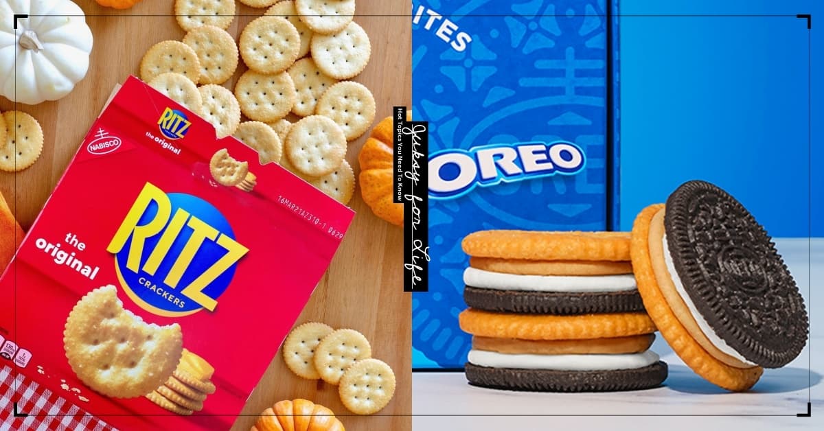 OREO 聯手 RITZ 推出「對半口味」夾心餅乾，甜鹹口感一次滿足！ JUKSY 街星