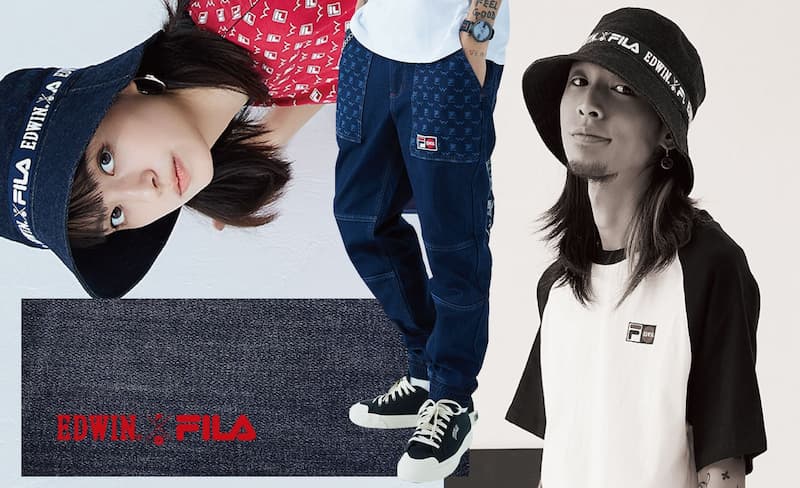 原來 J 個就是經典！EDWIN X FILA 攜手打造復古膠囊，百年設計再現！ | JUKSY 街星