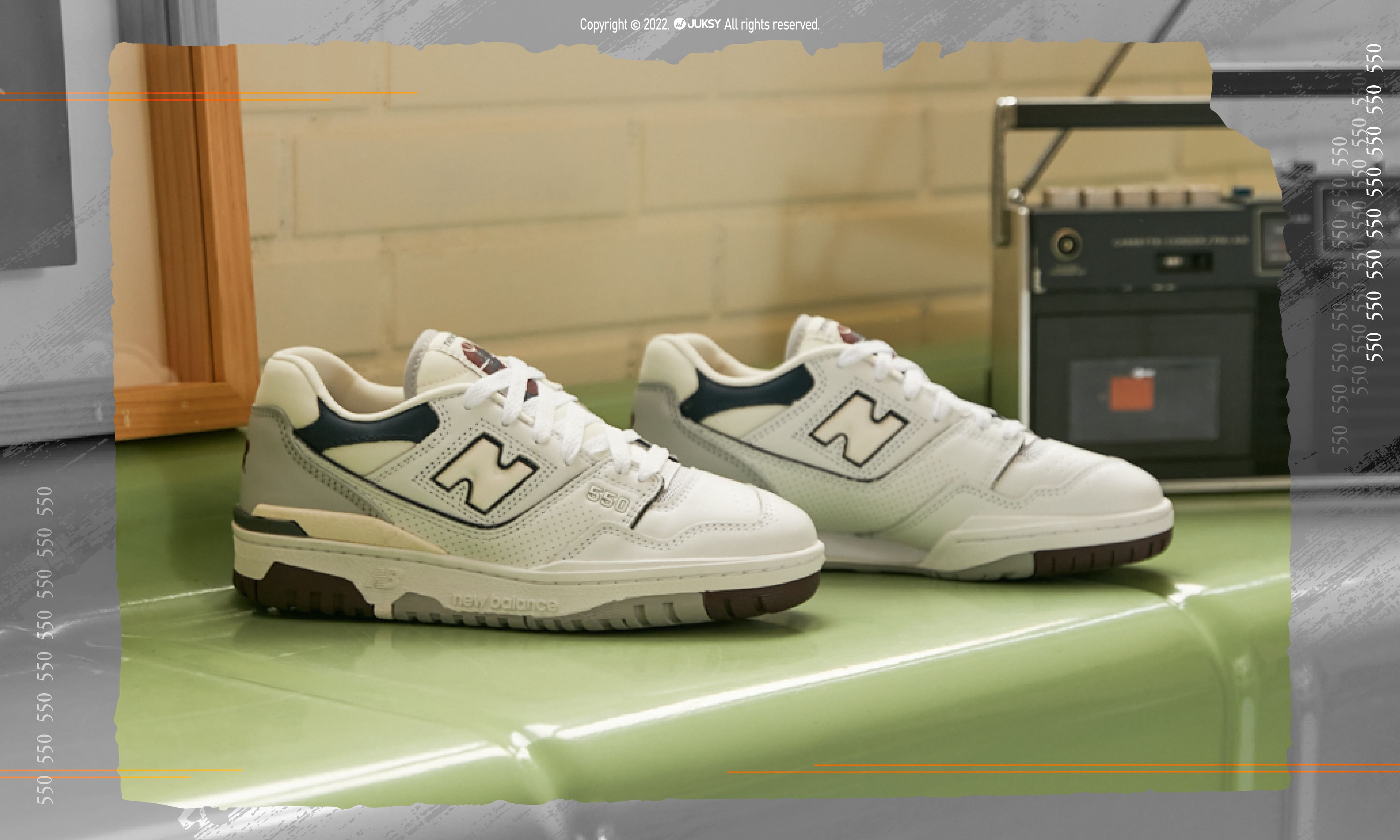 歷經淬煉才能迎來輪迴！「New Balance 千禧鞋王 2002R、傳奇球鞋 550」用新舊並存的完美姿態，強勢回歸！ JUKSY 街星