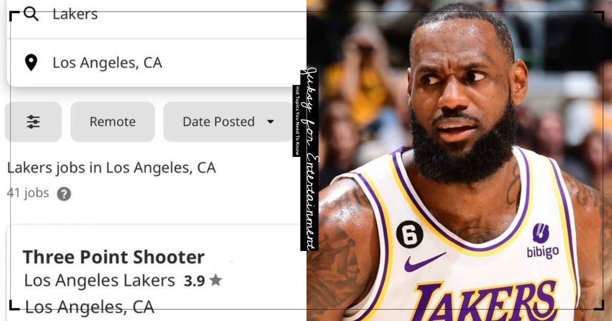 NBA／湖人投籃命中率超慘，球迷看不下去竟在人力銀行 PO 廣告幫協尋三分射手！ - JUKSY 街星