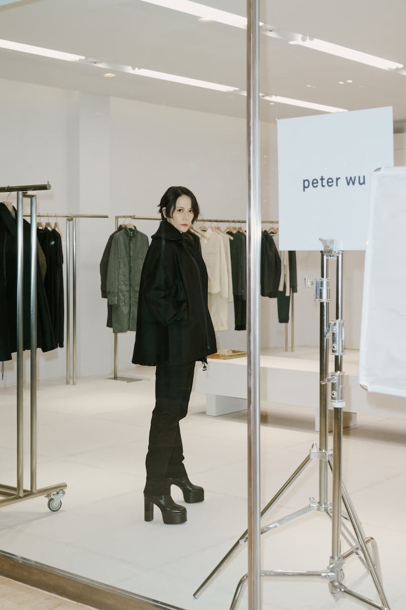 peter wu 全球首間旗艦店開幕，2022 秋冬系列黑白復刻回歸台北 JUKSY 街星