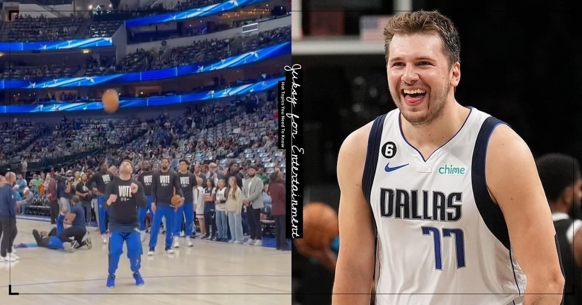 NBA／獨行俠 Luka Doncic 上演「肩膀投球」空心入網，比他開季連續 9 場 30 分還扯！ JUKSY 街星