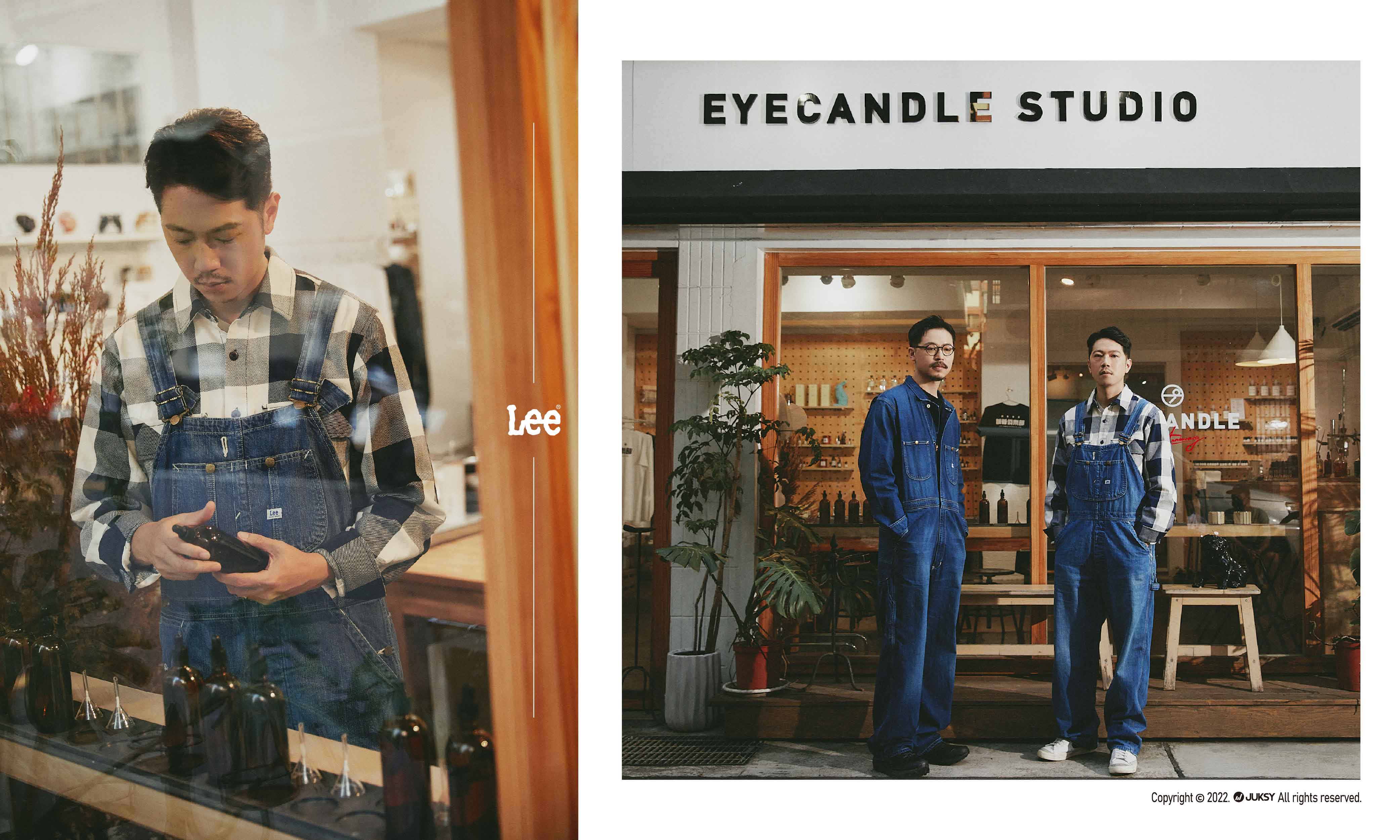 「Reimagined Denim 再譯經典」—— EYECANDLE 主理人兄弟 Kevin & Yuan，加熱後再重塑、不斷調配出不一樣的 ...