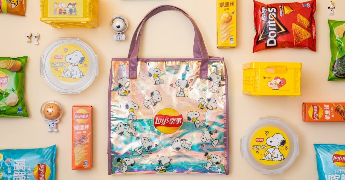 聚會有「它」絕對吸睛，一箱在手話題就有！樂事＆史努比超萌禮盒兼具美味與實用性，趕快手刀搶購！ JUKSY 街星
