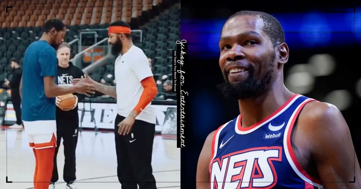 NBA／KD 與籃網隊友 Morris 打招呼手勢像極了「捲大麻」引網熱議：「會不會太 Chill？」 JUKSY 街星