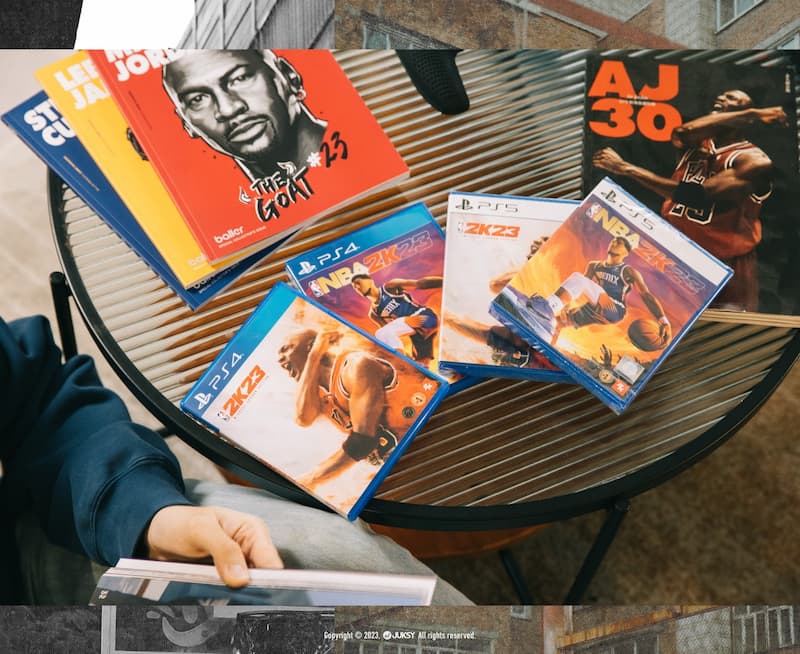 Jordan 迷舉手，分享你的喬丹必收品 Top 5 ! 《NBA 2K23》 籃球大帝冠軍封面重磅回歸：代表“23”的飛人當封面怎能錯過！ JUKSY 街星