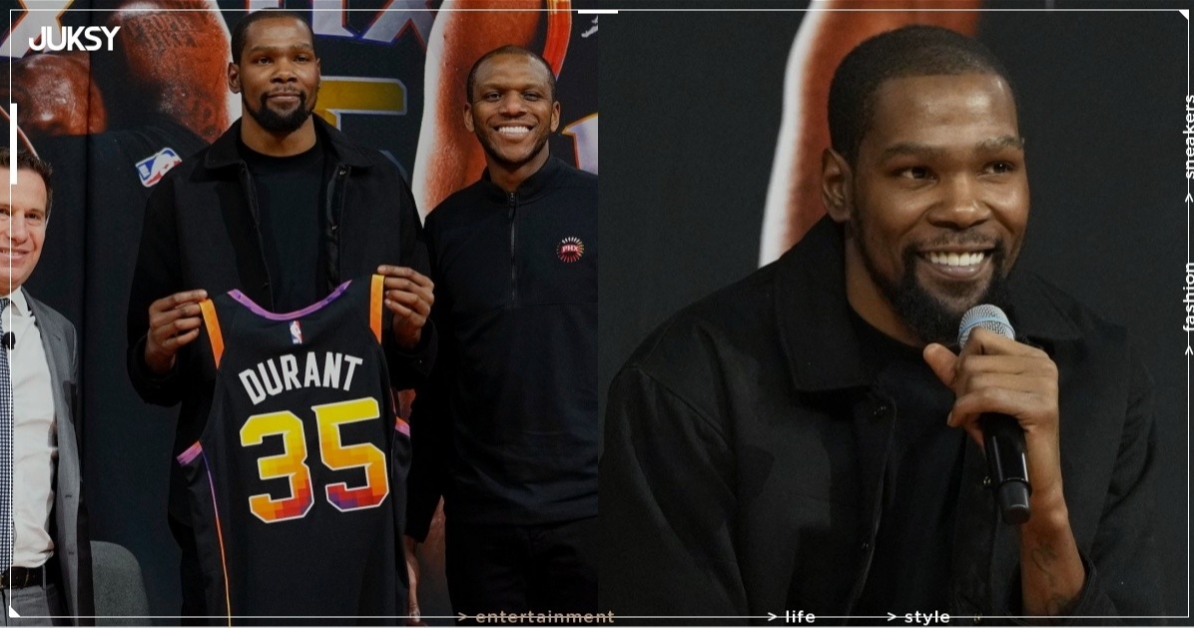 NBA／KD 表示想在鳳凰城太陽終老：「但我先前在布魯克林好像也這麼說過⋯」 - JUKSY 街星