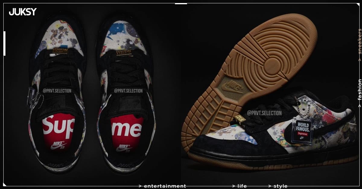 Supreme x Nike SB Dunk Low 2023 聯名鞋細節圖正式公開，直接入手不用懷疑！ JUKSY 街星