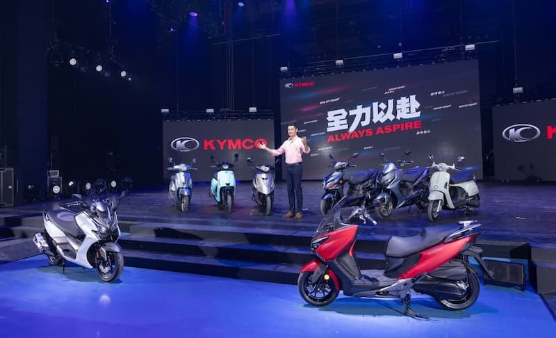 KYMCO 光陽工業 8 款新機車款完整介紹，盧廣仲、Janet 謝怡芬成 Like Keyless 代言人！ JUKSY 街星