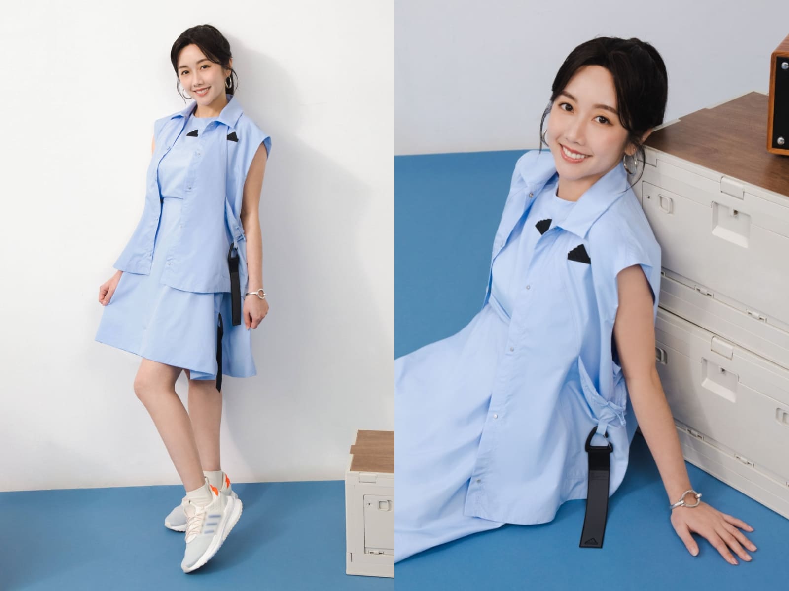 機能與潮流揉合出的最新戶外風格，跟著坤達、李智凱、吳佳穎、楊俊瀚用 City Escape 系列隨 adidas 尋找城市綠境！ JUKSY 街星