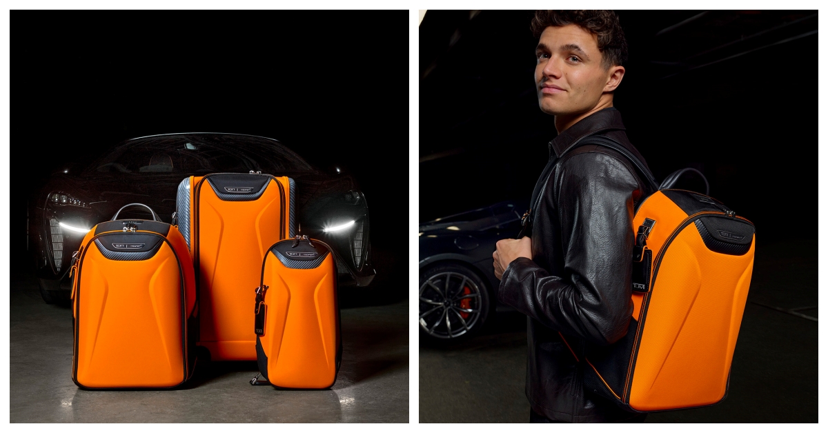 TUMI與McLaren麥拉倫攜手慶祝McLaren成立60週年，推出由Lando Norris所演繹之週年紀念限定系列 - JUKSY 街星
