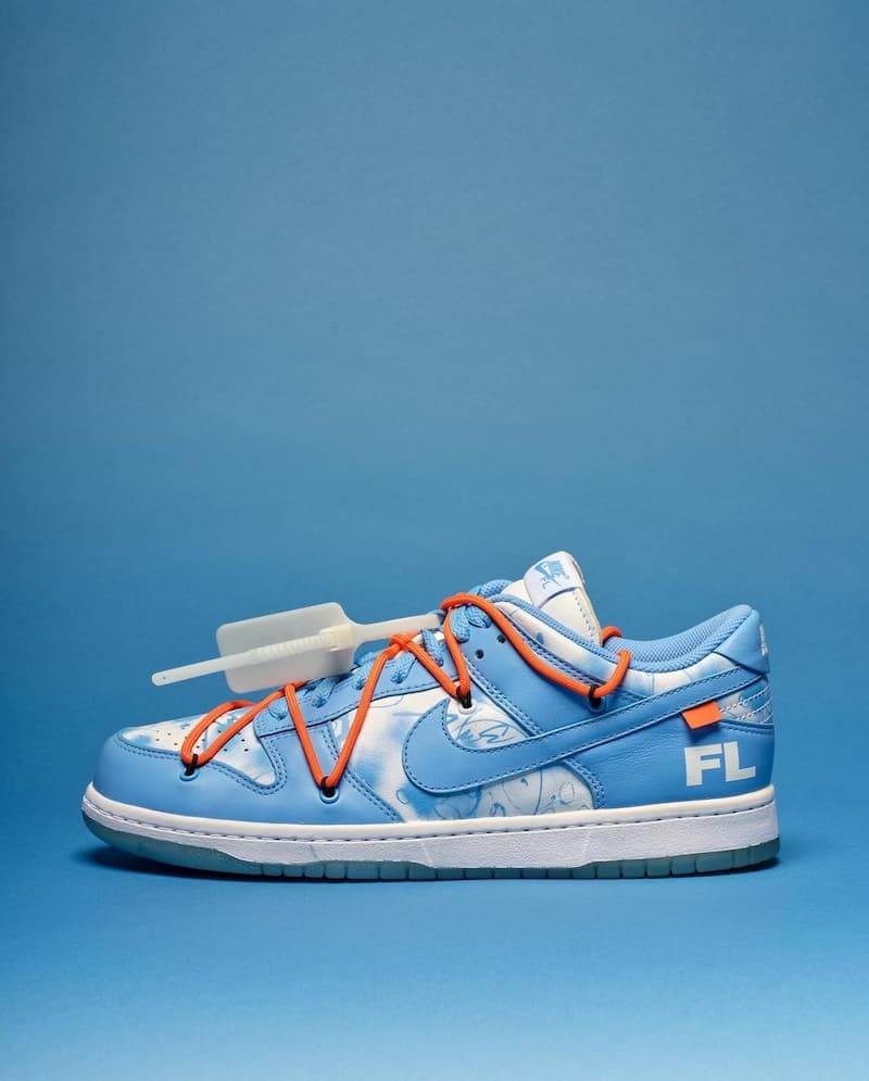 Off-White™ x Futura x Nike Dunk Low 三方聯名球鞋以「驚人 10 萬美元」成交！ JUKSY 街星
