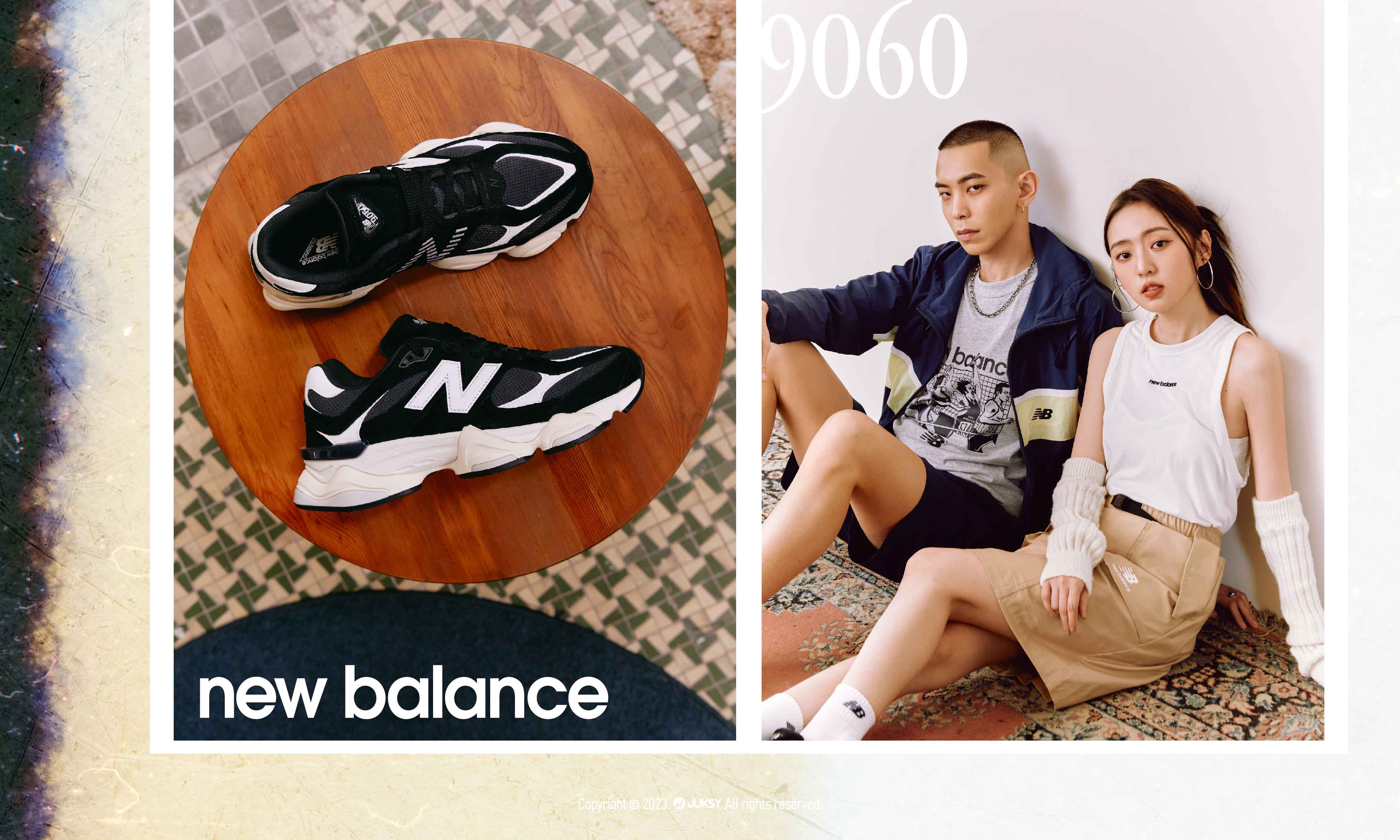 「我，就是趨勢！」潮流寵兒楊艾倫 & Cleo上腳 NB 矚目鞋款「CT302、9060、327」引領話題，還不快入手！ JUKSY 街星