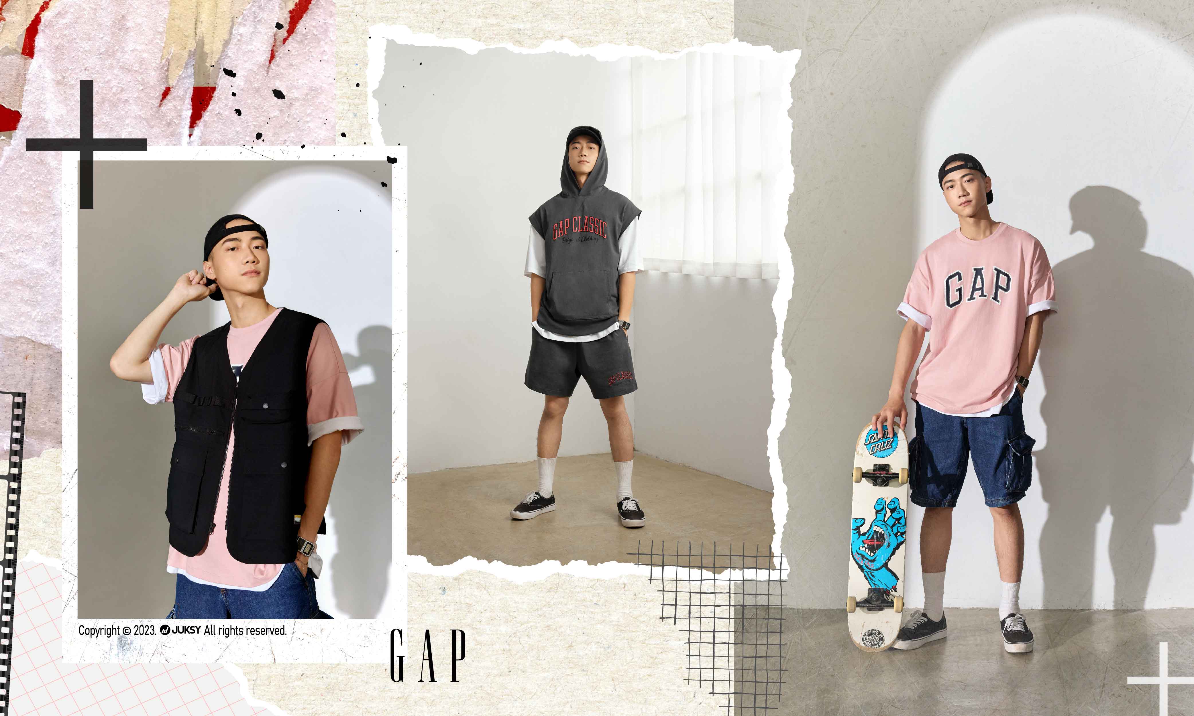 今夏必學「#我的 TEE 型公式」突破時髦天花板！「加、減、乘、除」4 種穿衣技巧，打擊身材困擾、讓T恤華麗變身！ JUKSY 街星