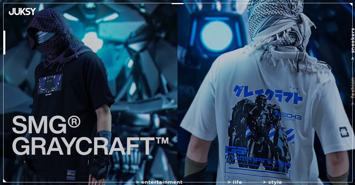 JJ 林俊傑潮牌 SMG 攜手 NFT 社群 GRAYCRAFT，推出限定科幻元素聯名服飾！ - JUKSY 街星