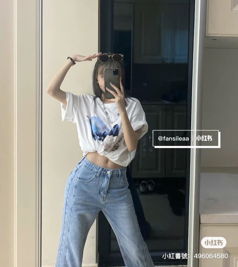 夏天 Oversize T 恤女生穿搭 5 秘訣學起來！偷穿男友衣服也不會被發現～ JUKSY 街星