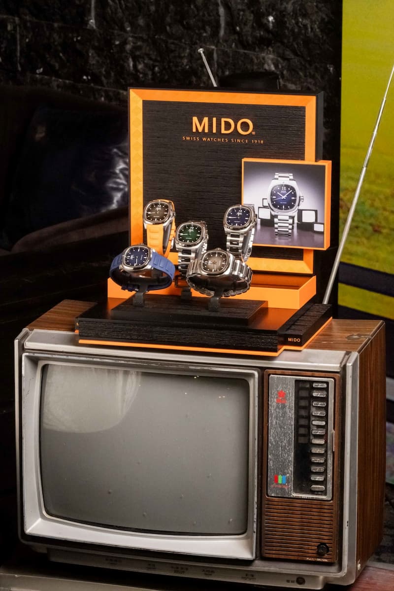 MIDO全新先鋒系列TV大日期窗腕錶 翻玩經典 復古摩登 JUKSY 街星