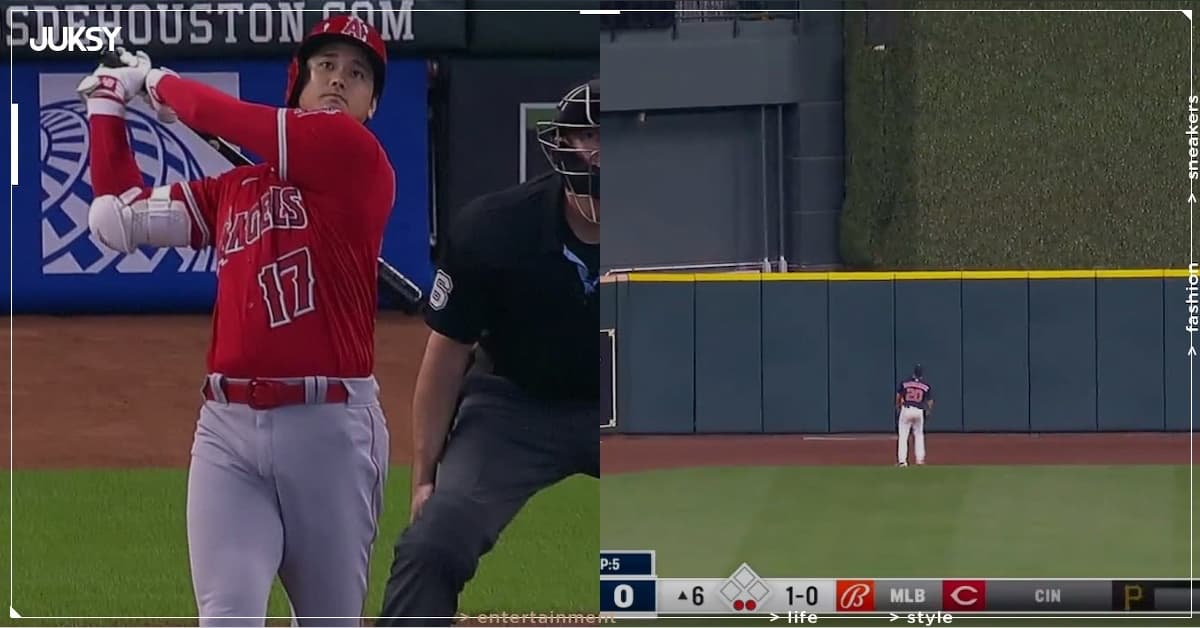 MLB／大谷翔平第 41 發全壘打「超級特大彈」出爐，終結 8 場未開轟低潮！ JUKSY 街星