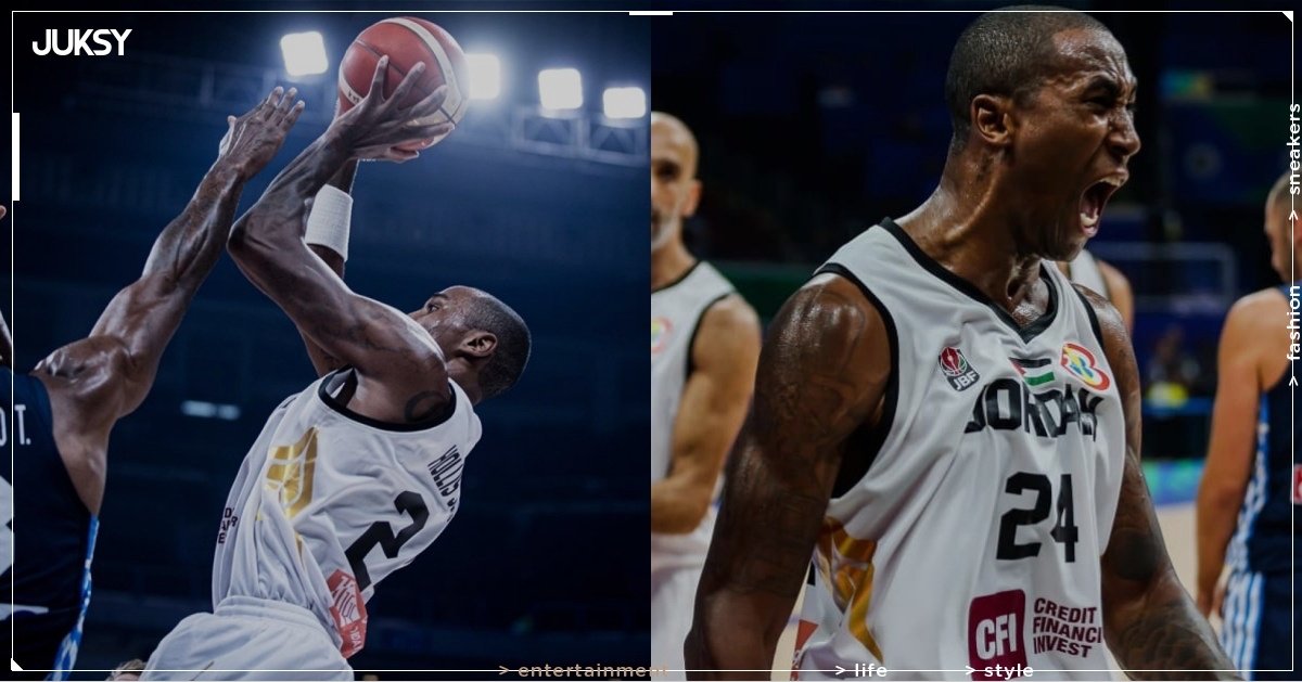 FIBA 世界盃／約旦歸化球員 Rondae Hollis-Jefferson 神似黑曼巴 Kobe Bryant 爆紅！ | JUKSY 街星