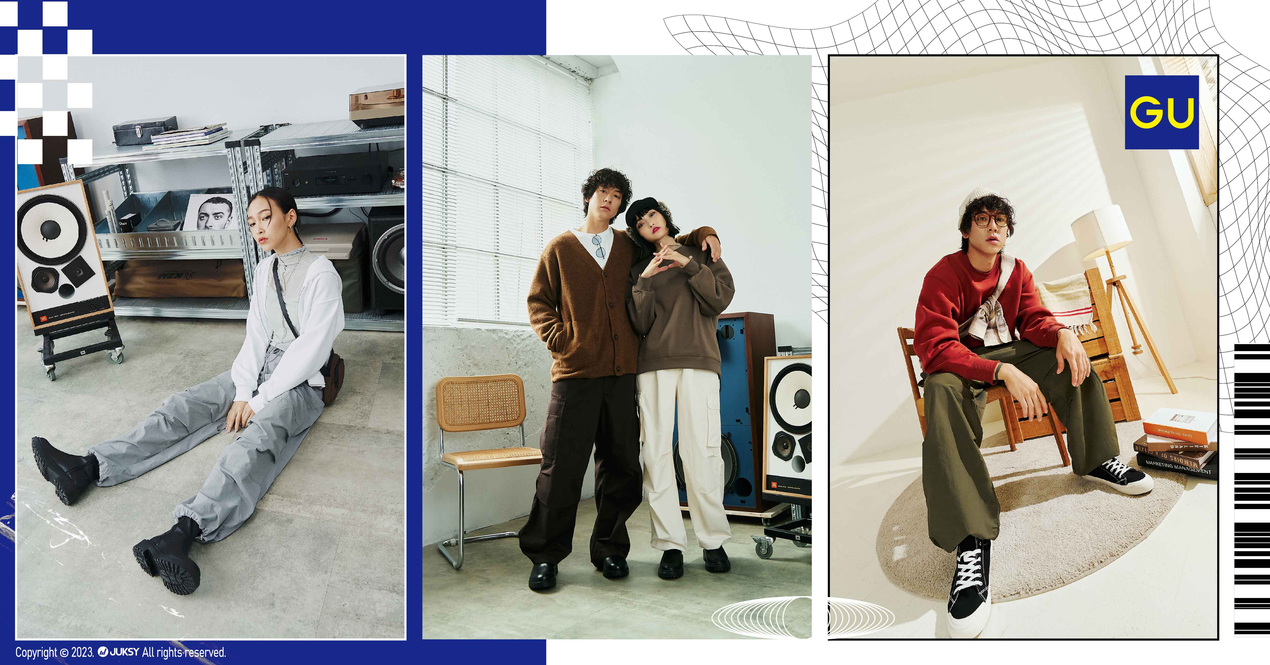 別小看我們的默契！當閨蜜、另一半也喜歡率性工裝風，就用「GU 百搭神物 —— 極致工裝褲系列」打造機能潮流感，穿出專屬 OOTD！ JUKSY 街星