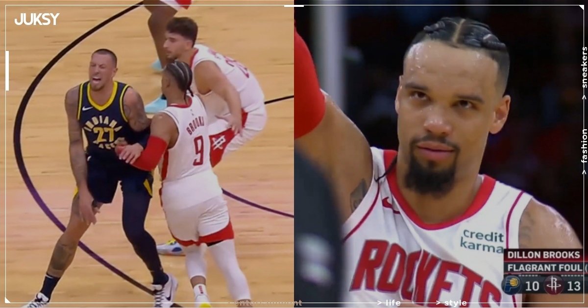 NBA／Dillon Brooks「猛力揮蛋」遭判二級惡意犯規，熱身賽上場不到 5 分鐘被驅逐出場！ - JUKSY 街星