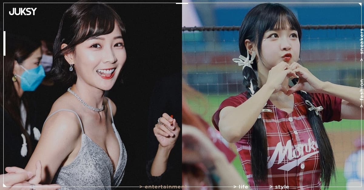 「樂天女孩」藍藍重回長髮造型！化身「LanLisa」火辣應援熱舞太性感！【野生抓正妹】 JUKSY 街星