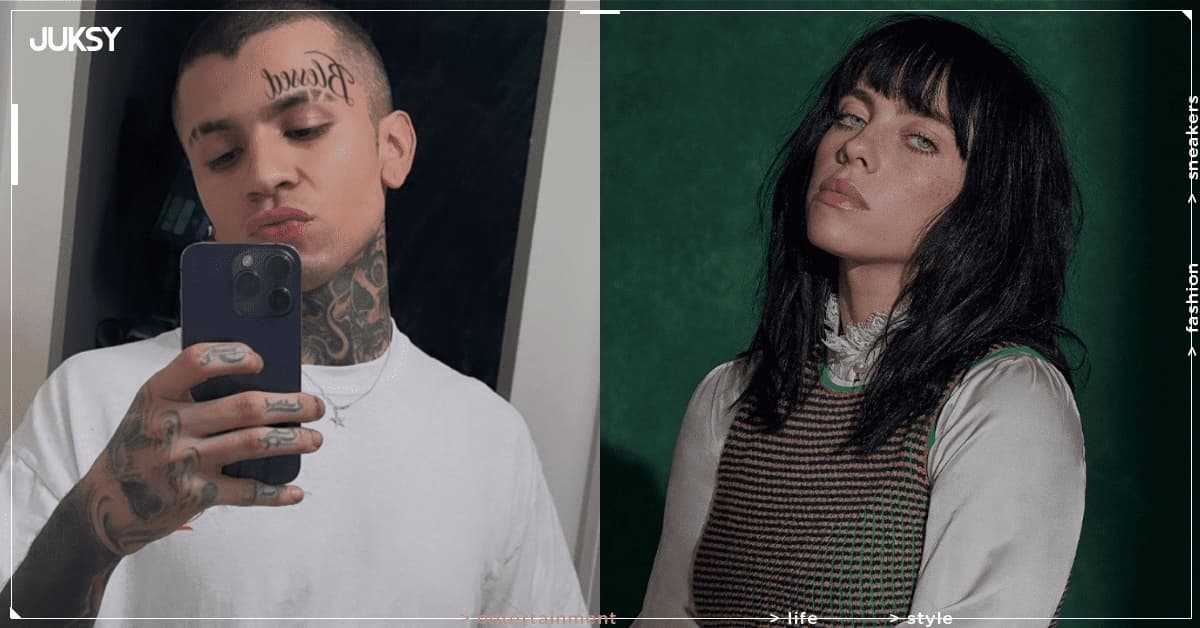 怪奇比莉 Billie Eilish 刺青照洩戀情！疑似和藝術家大衛恩斯 David Enth 交往中！ JUKSY 街星