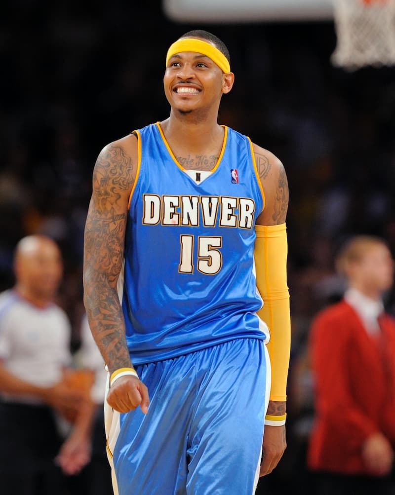 NBA／Carmelo Anthony 談金塊讓 Jokic 穿 15 號球衣：「想抹去我的成就！」 JUKSY 街星