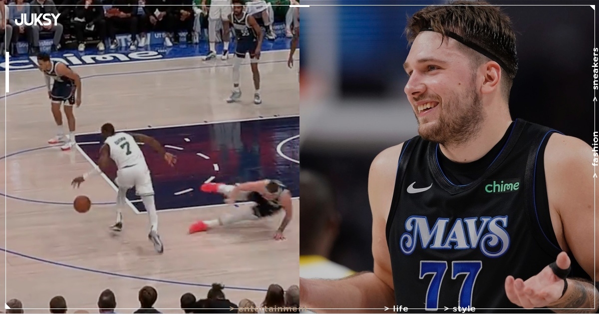 NBA／Luka Doncic 被 Jaylen Brown 晃飛！忍不住稱讚對方「晃的真漂亮⋯」 | JUKSY 街星