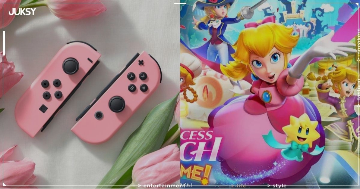 任天堂 Nintendo 即將推出限定配色「全粉色」Joy-Con 控制器，並與《碧姬公主 表演時刻！》一同開賣！ - JUKSY 街星