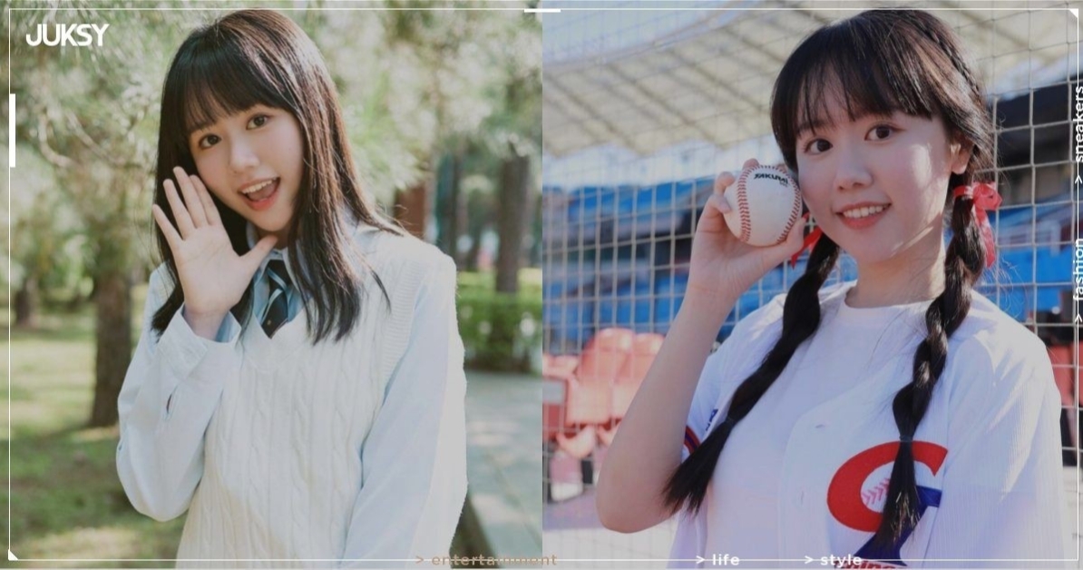 中職與日本讀賣巨人交流賽驚見「正妹球僮」，清新甜美外表給人滿滿戀愛感！【野生抓正妹】 - JUKSY 街星