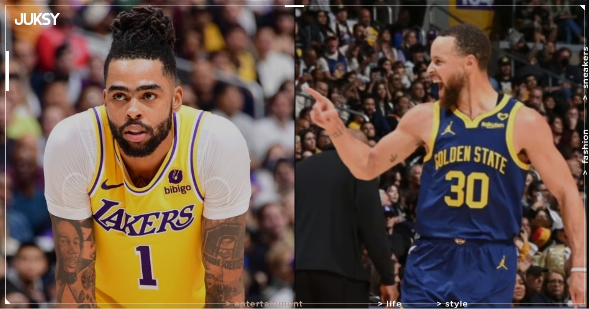 NBA／Stephen Curry 四分打霸氣嗆 D'Angelo Russell：「滾上場啊你這個懦夫！」 - JUKSY 街星