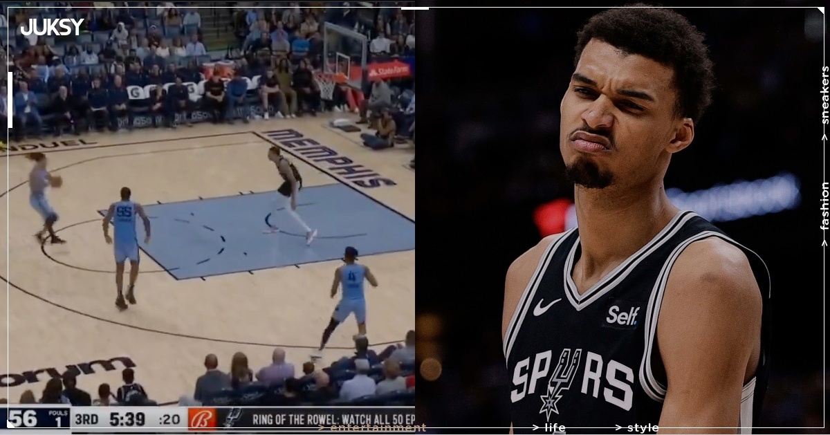 NBA／Victor Wembanyama「站著不動」阻止灰熊球員 3 打 1 快攻機會！ - JUKSY 街星