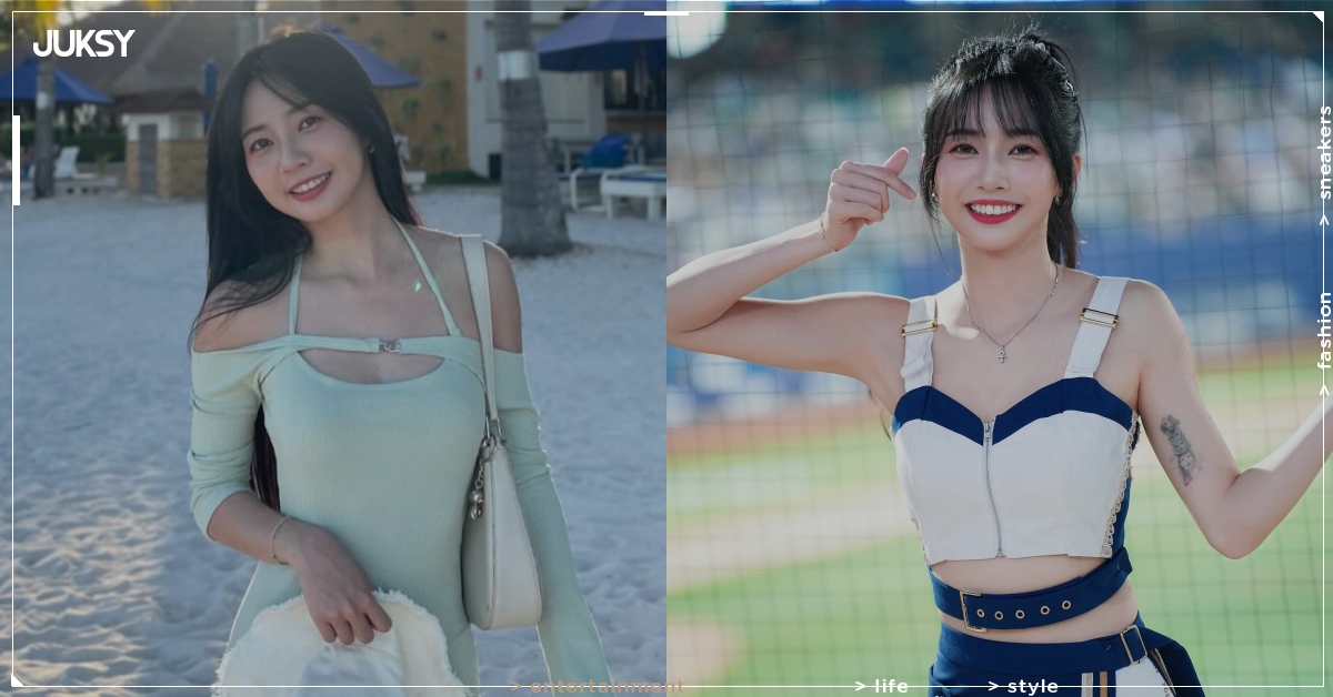 富邦啦啦隊女神「慈妹」零修圖旅遊照超正流出，網友暴動：「仙女下凡！」【野生抓正妹】 | JUKSY 街星