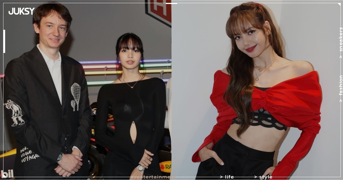 BLACKPINK Lisa 奔向緋聞男友 LVMH 三公子 Frédéric Arnault 畫面曝光！並肩甜笑引網喊：「原地結婚 ...