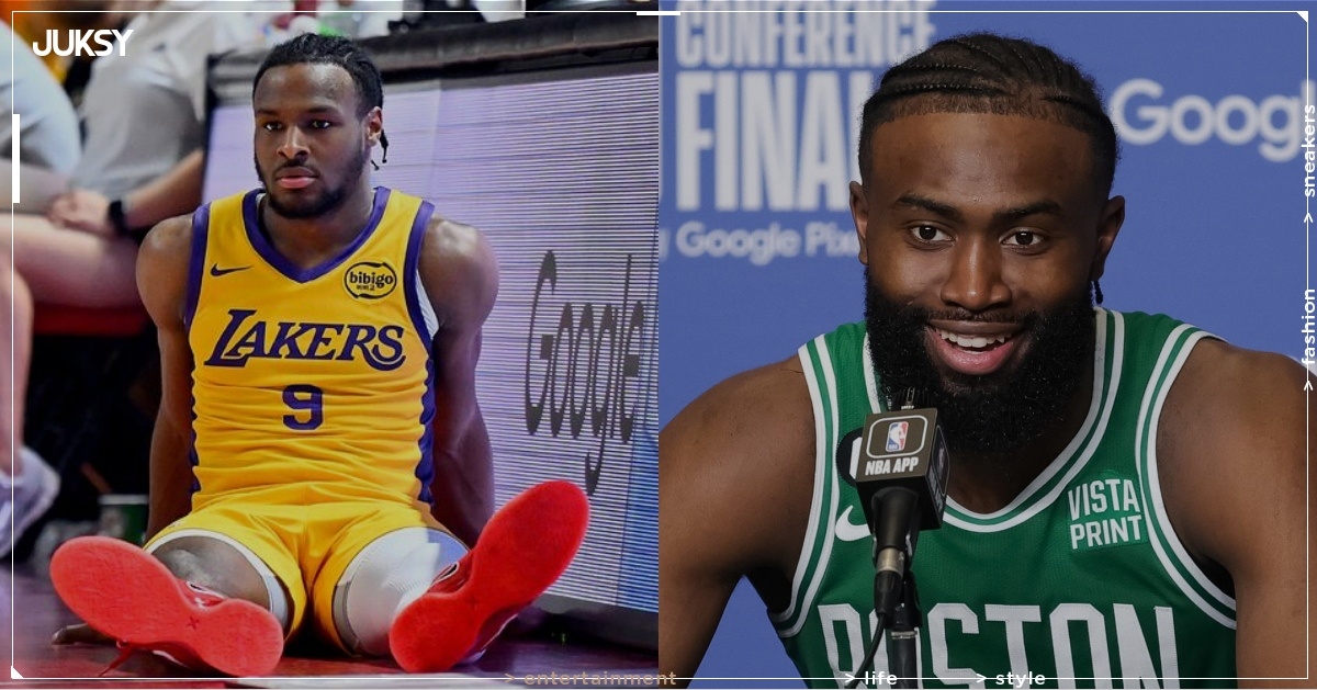 NBA／Jaylen Brown 偷嘴 Bronny James 不是職業球員惹議！本人發文回應了！ - JUKSY 街星