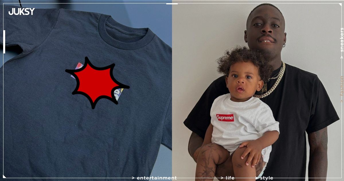 Supreme x Olaolu Slawn 最新聯名 Box Logo Tee 搶先曝光，強烈藝術風格超吸睛！ | JUKSY 街星