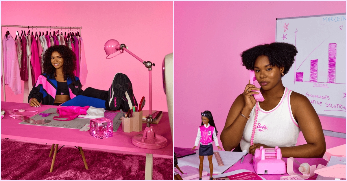 Reebok與Barbie攜手合作，鼓勵年輕女孩追求夢想，全新聯名系列將於「這天」上市 - JUKSY 街星