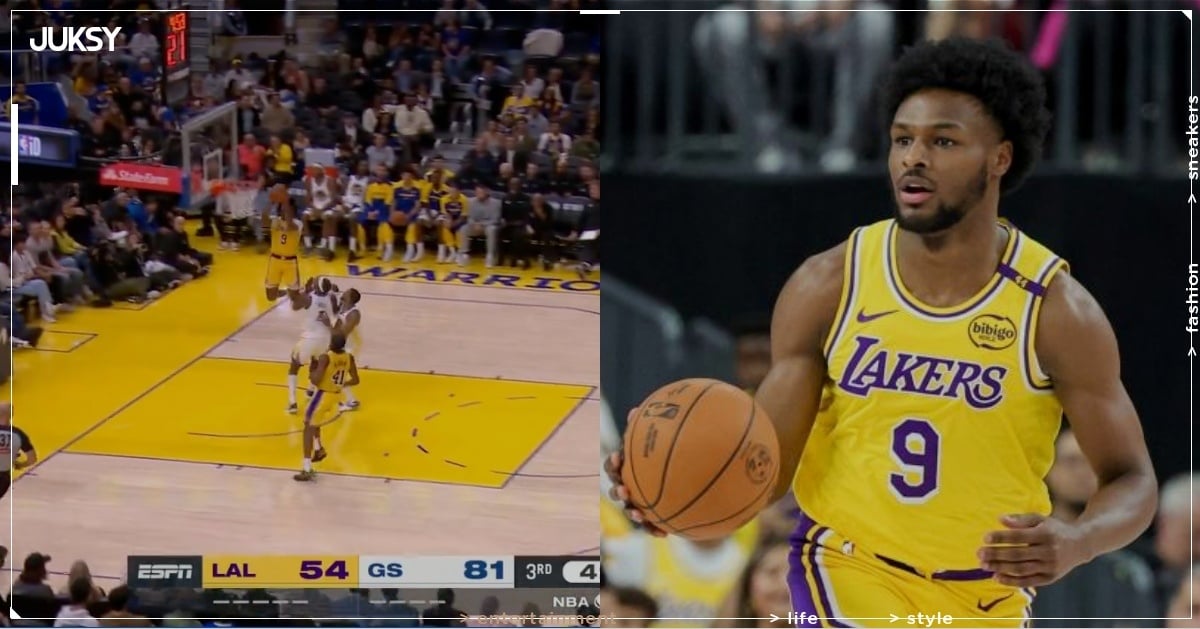 NBA／Bronny James 飆 17 分再創下個人生涯新高，空中接力雙手暴扣驚艷全場！ | JUKSY 街星