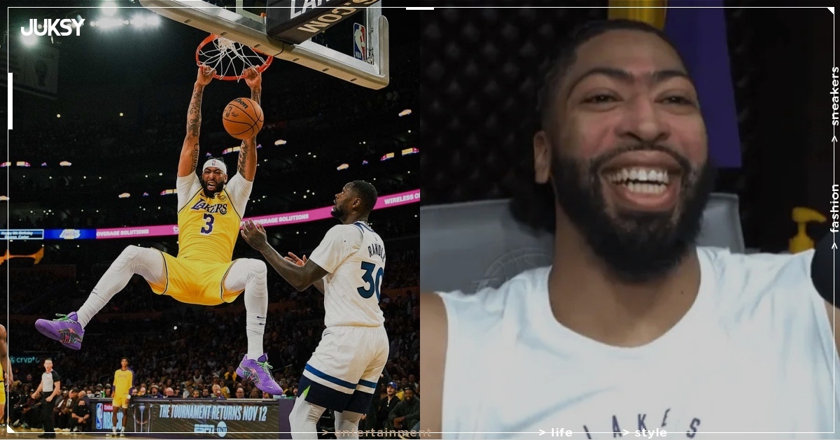 NBA／Anthony Davis 開幕戰爆砍 36 分 16 籃板，笑談「我們第一次在詹皇達成里程碑贏球！」 | JUKSY 街星