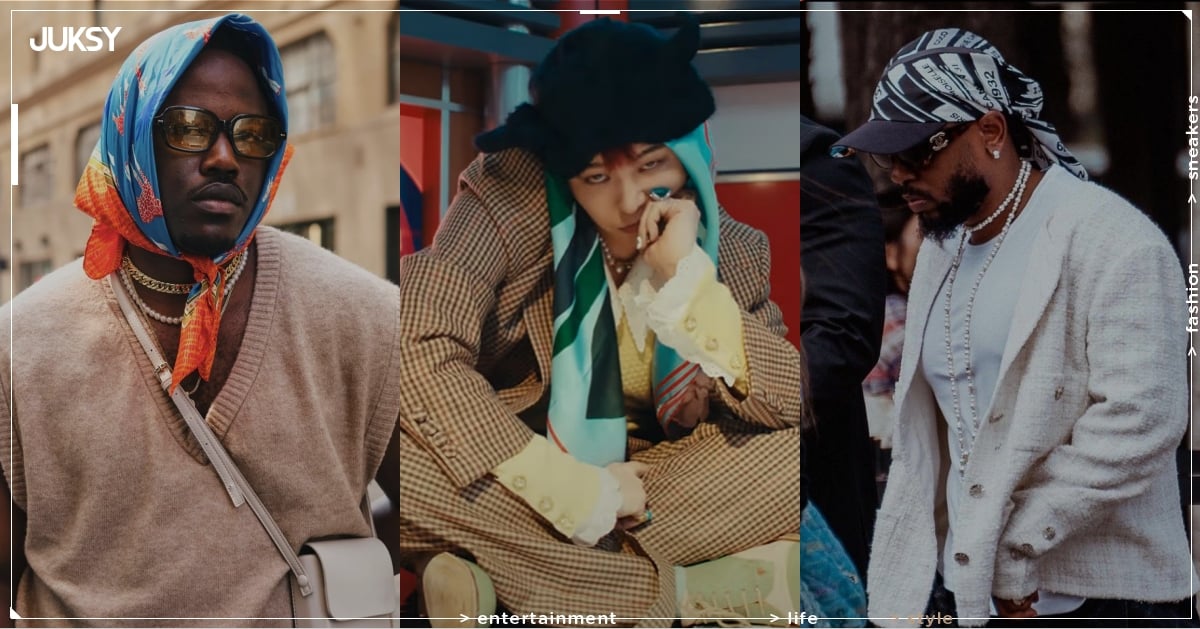 GD〈POWER〉MV 教你「絲巾穿搭造型」，確定不是時尚「採茶婆婆」！ | JUKSY 街星
