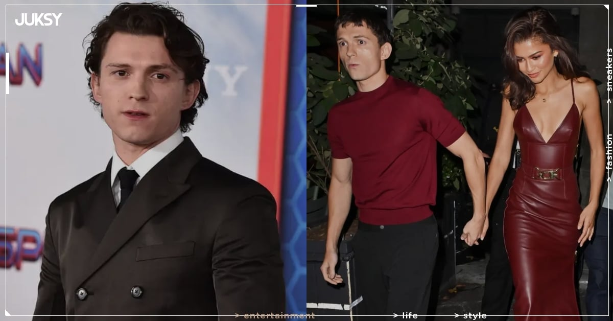 「蜘蛛人」湯姆霍蘭德 Tom Holland 闖進人群拉走女友 Zendaya 畫面曝光！網友：「請原地結婚！」 | JUKSY 街星