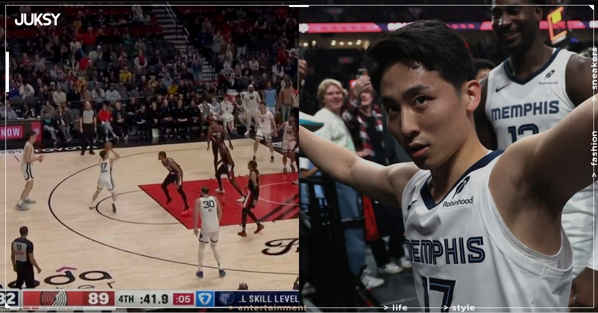 NBA／河村勇輝受拓荒者主場球迷「倒戈」歡呼，高難度轉身跳投命中嗨翻全場！ - JUKSY 街星