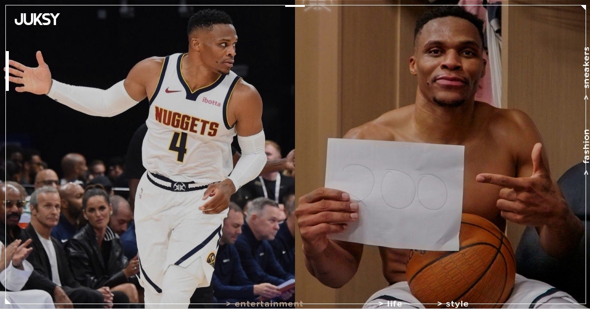 NBA／Russell Westbrook 生涯第 200 次大三元正式達成，聯盟史上第一人！ - JUKSY 街星