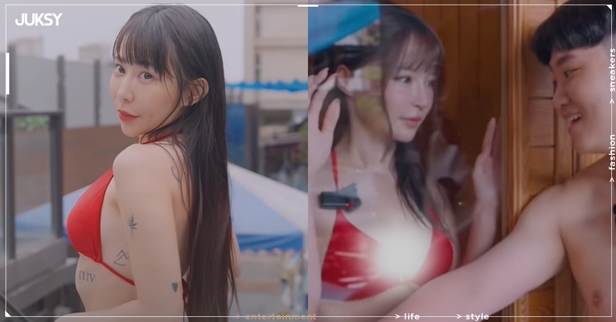 Joeman 對決系列邀元元、梓梓泡湯，「不安份眼神」全被鏡頭捕捉！【野生抓正妹】 - JUKSY 街星