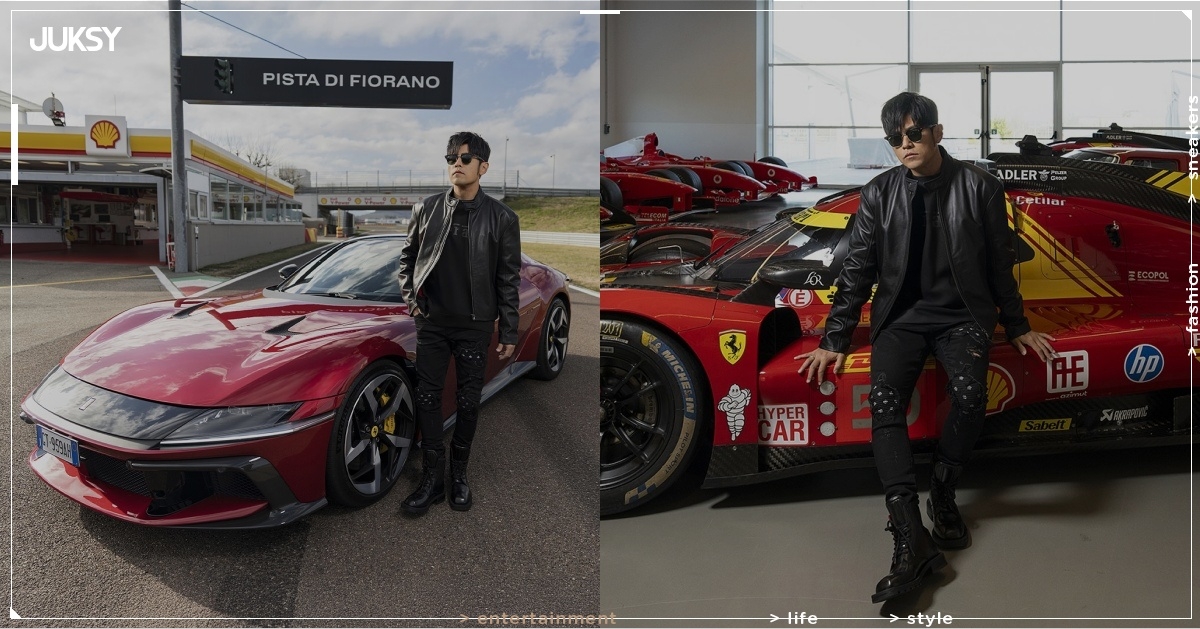 周杰倫成為法拉利 Ferrari 家族摯友！曬旗艦超跑吸引廣大網友朝聖！ - JUKSY 街星